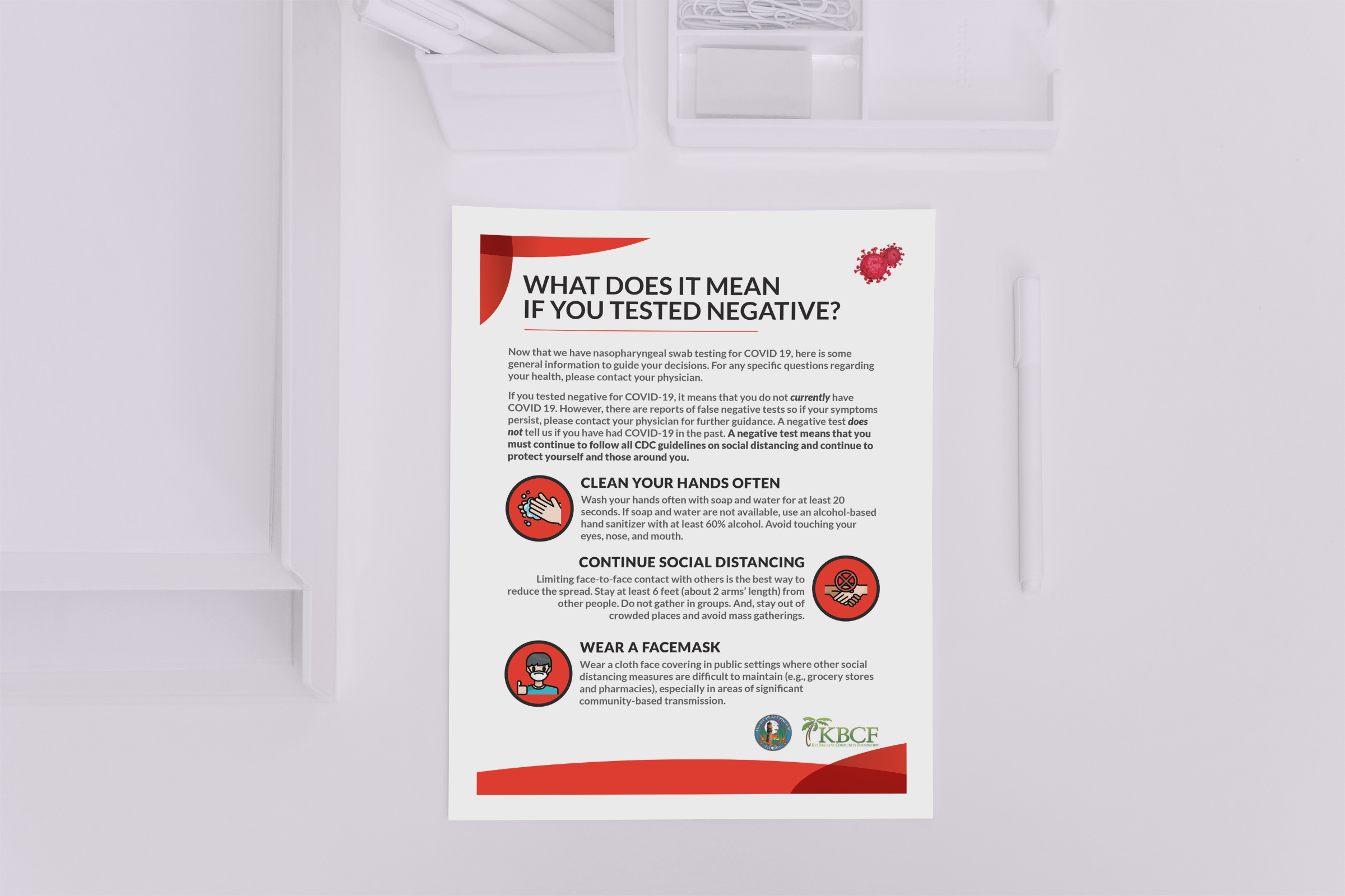 What does it mean if you tested negative? - Key Biscayne Community ...