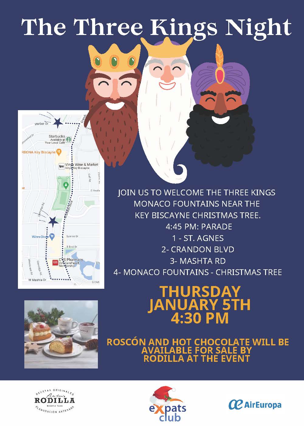 JAN 5 | Three Kings Parade - Key Biscayne Community Foundation