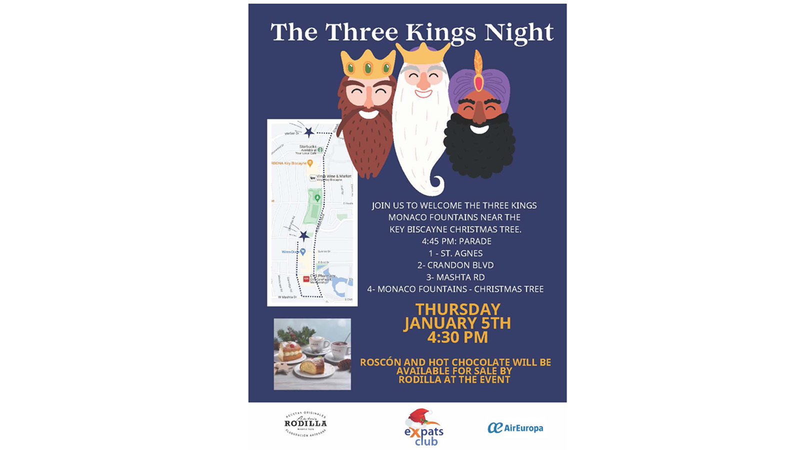 JAN 5 | Three Kings Parade - Key Biscayne Community Foundation