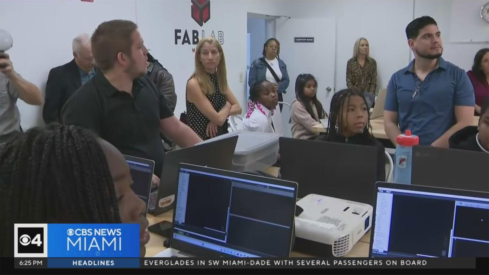 Fab Lab Miami on CBS News - Key Biscayne Community Foundation