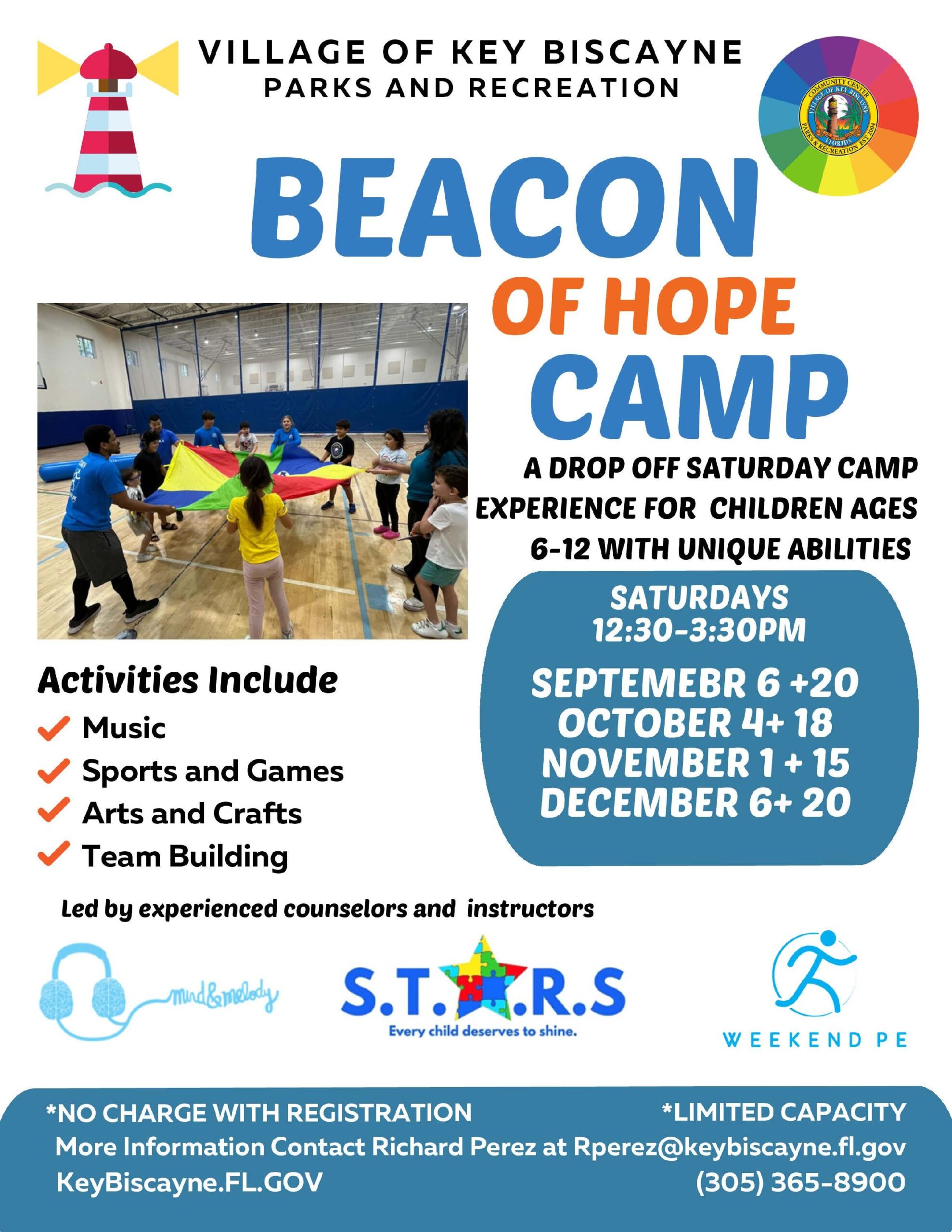 DEC 6 | Beacon of Hope Camp - Key Biscayne Community Foundation